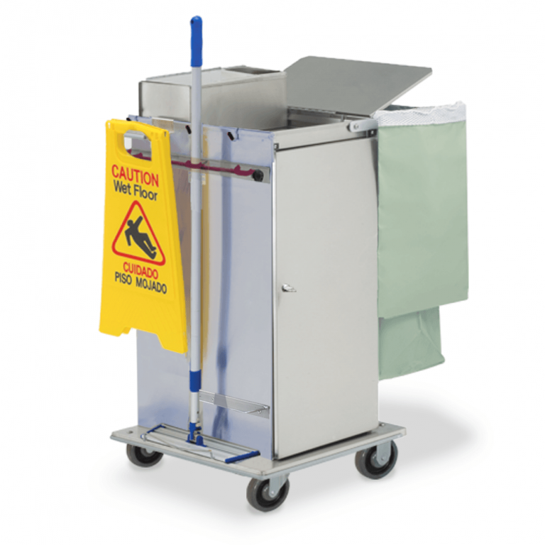 Housekeeping Carts - Stainless Steel | RoyceRolls.net