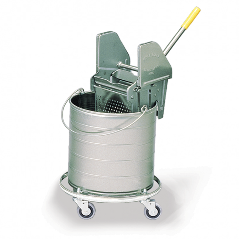 Round Mop Buckets on 3" Casters
