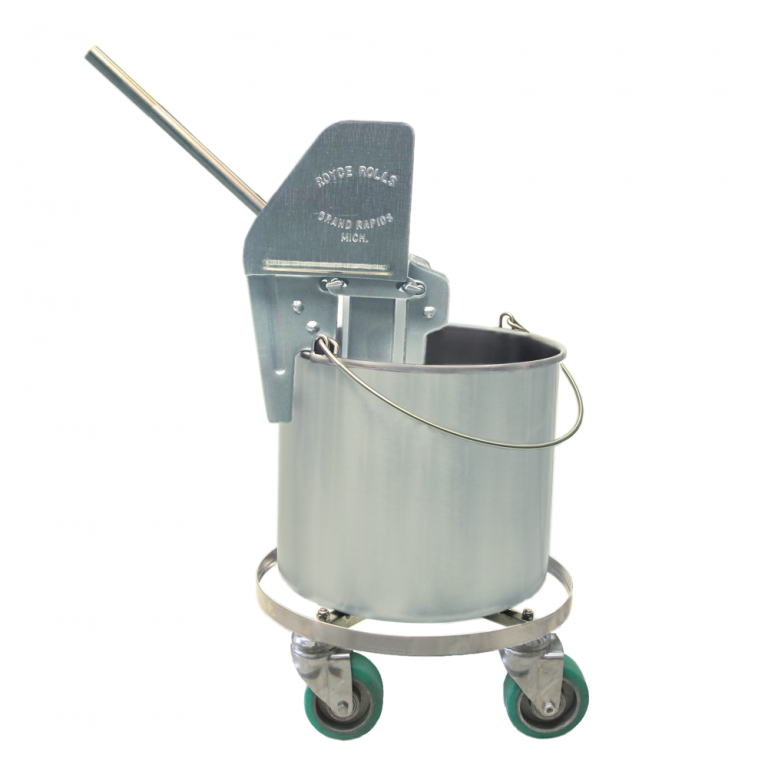 Seamless Bucket with Autoclavable Casters