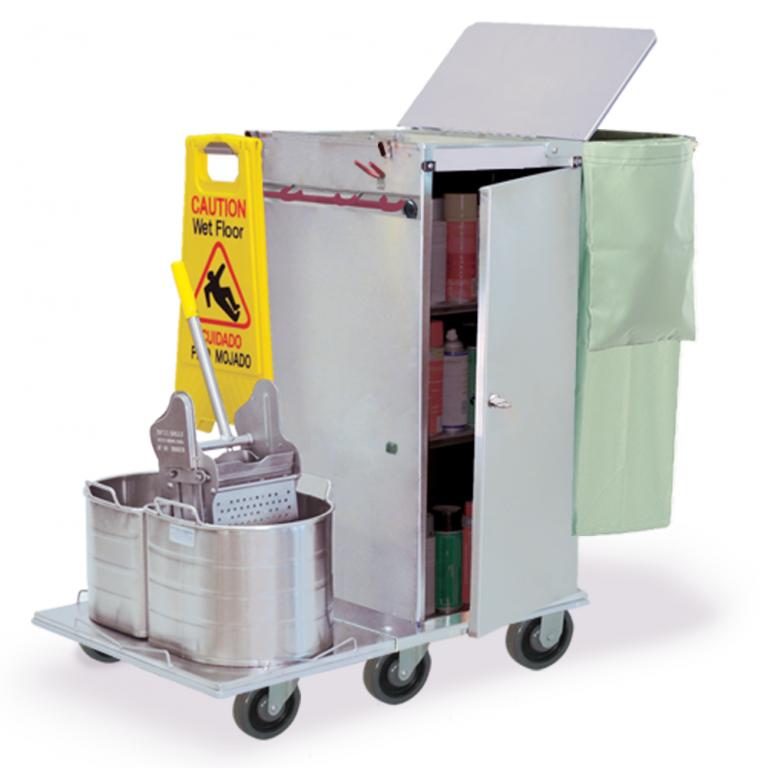 Housekeeping Janitor Carts made of Stainless Steel - RoyceRolls.net